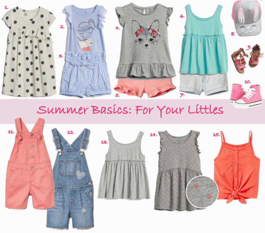 Summer Basics For Your Little Lady – Ruffles and Rubies